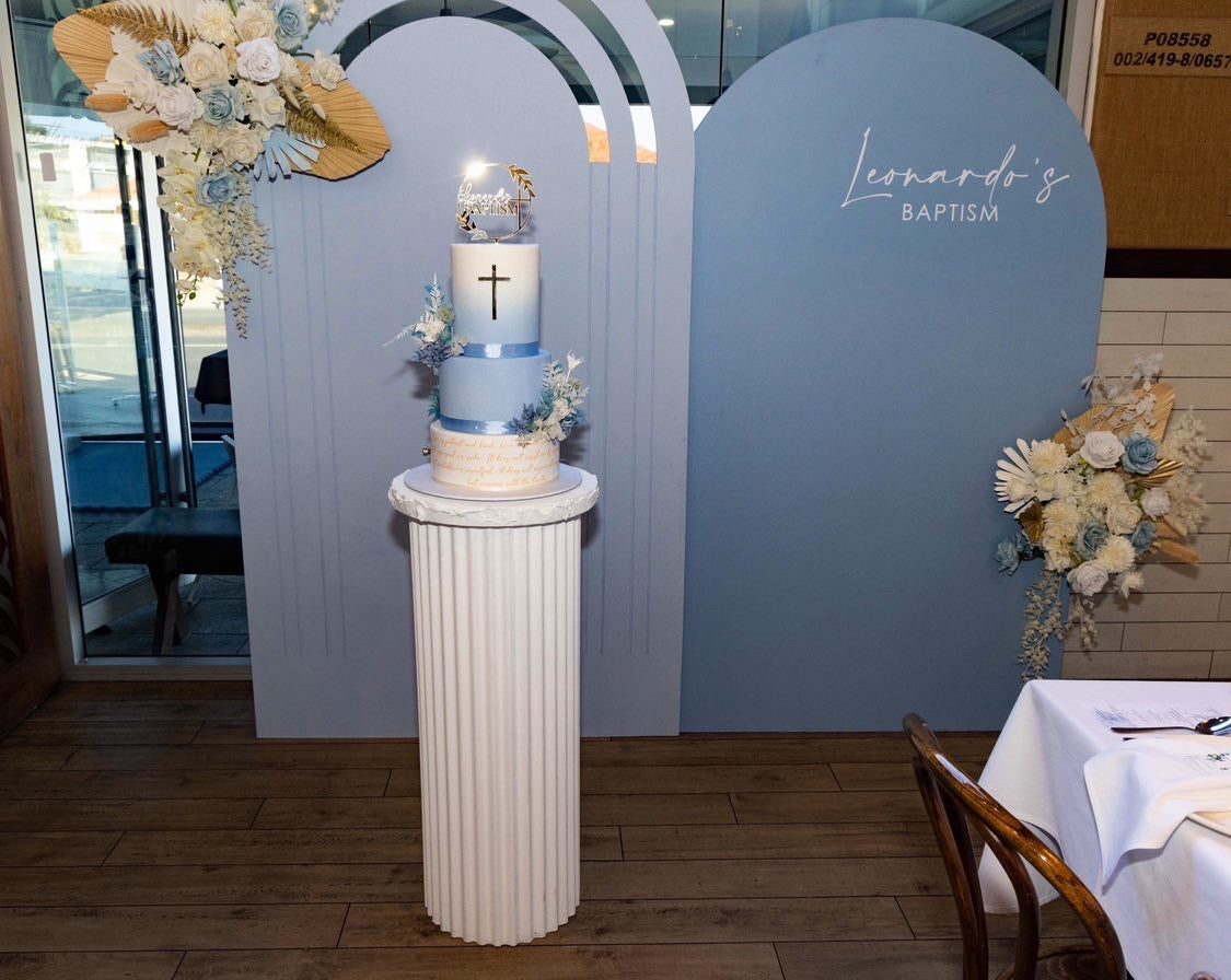 Blue Arch Backdrop Set – Perfect Affair Events and Giftables